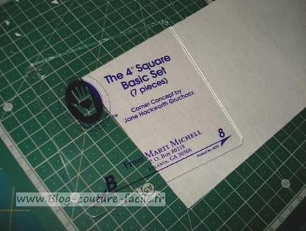 Patchwork facile à la machine à coudre